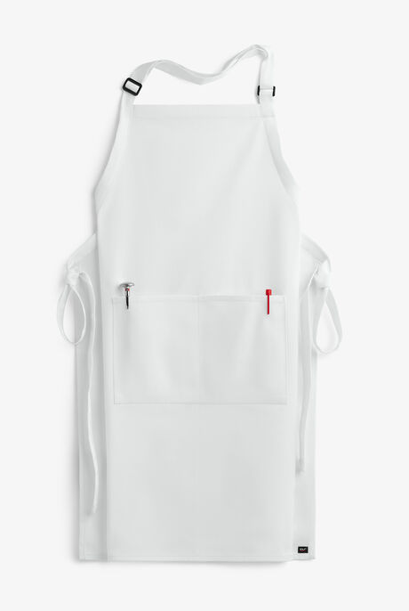 White Cotton Aprons | 100% Cotton Aprons | ChefUniforms.com