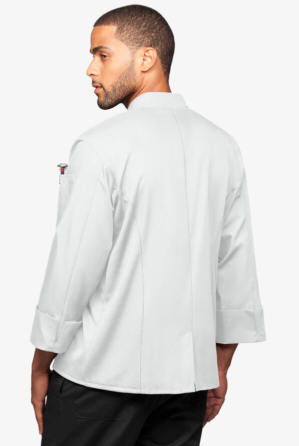 Men's 2-Pocket 3/4 Sleeve Chef Coat | ChefUniforms