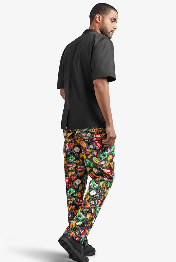retro chef pants