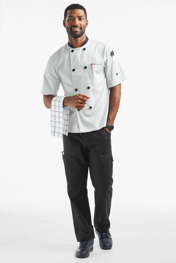 Men's Double Breasted Chef Coat | Lightweight Chef Uniforms