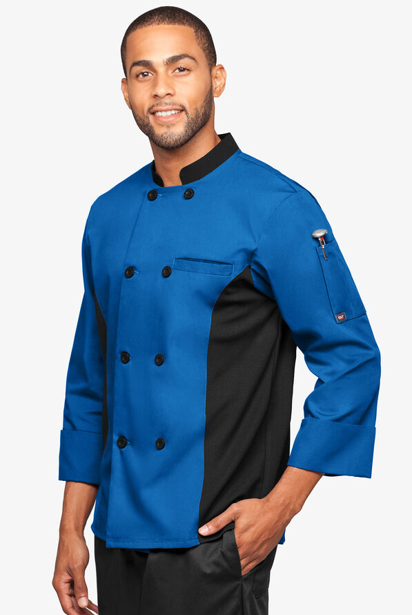 Men's 2-Pocket 3/4 Sleeve Chef Coat | ChefUniforms