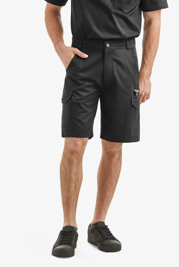 Chef 360 Men's Cargo Pocket Utility Chef Shorts, Men's Chef Shorts