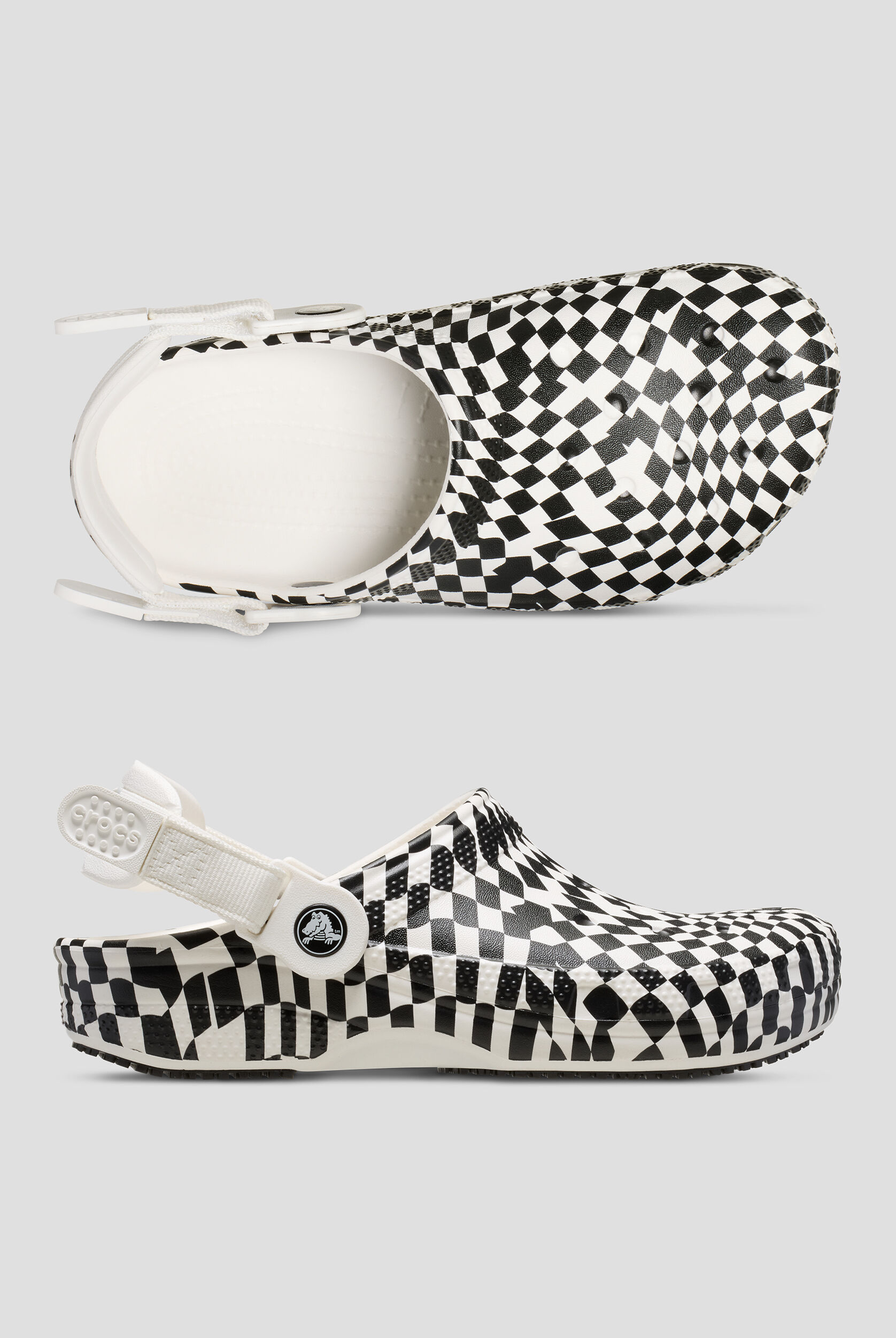 Crocs™ Unisex Graphic Classic Work Slip Resistant Clog, Nursing Footwear