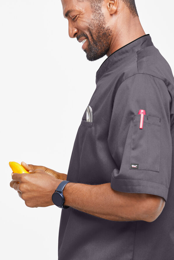 64518 Chef Coat with Color Trim, Chef Color Coats, and Fashion Chef ...