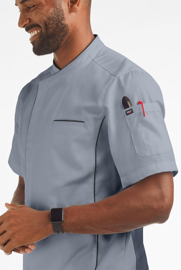 Men's 2-Pocket Short Sleeve Executive Chef Coat | ChefUniforms