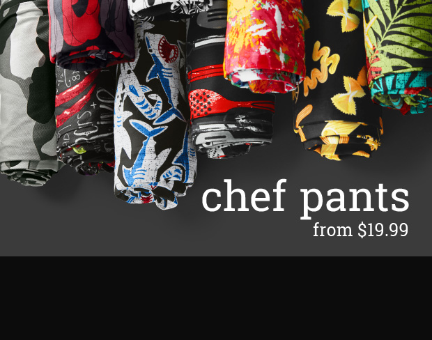 Pattern Chef Pants at ChefUniforms.com
