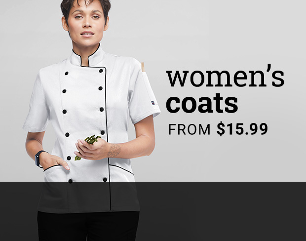 Camisas de cocina y camisas de chef en ChefUniforms.com