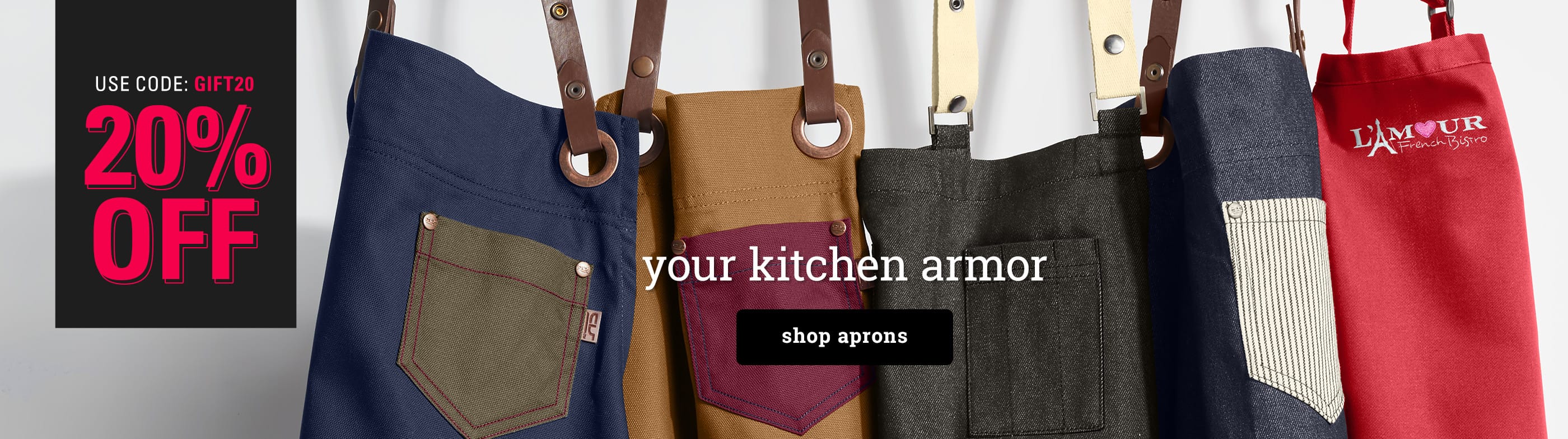 Gran colección de uniformes de chef de calidad única exclusivamente por ChefUniforms.com