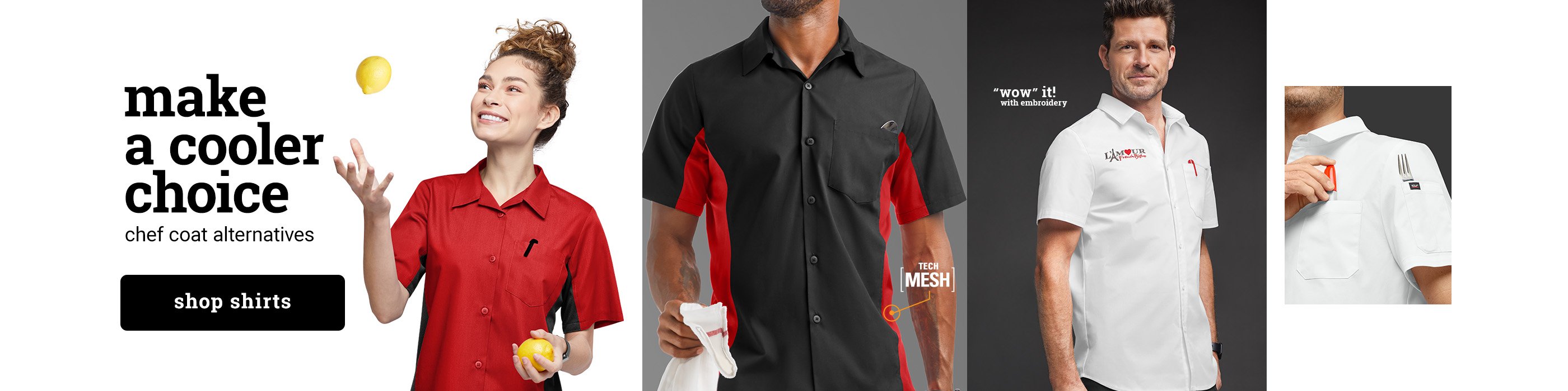 Chef Uniforms, Chef work uniforms and workwear by ChefUniforms.com