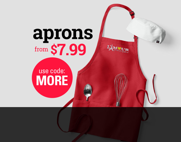 Restaurant, Bistro and Tuxedo Aprons at ChefUniforms.com