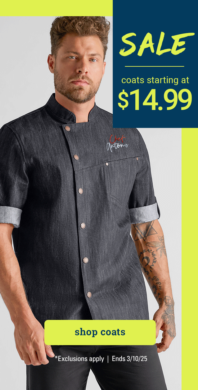 Kitchen Shirts for Men and Women | ChefUniforms