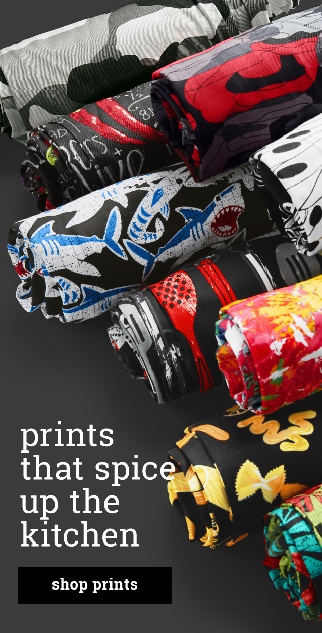Printed Chef Uniforms | Chef Prints | ChefUniforms.com