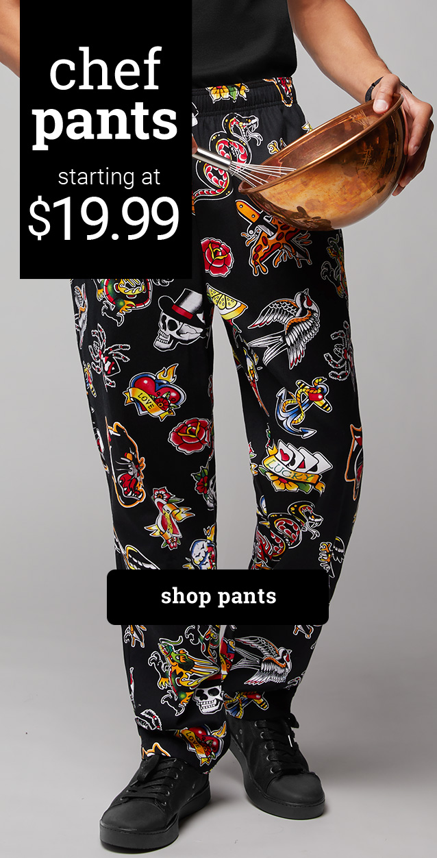 Pattern Chef Pants at ChefUniforms.com