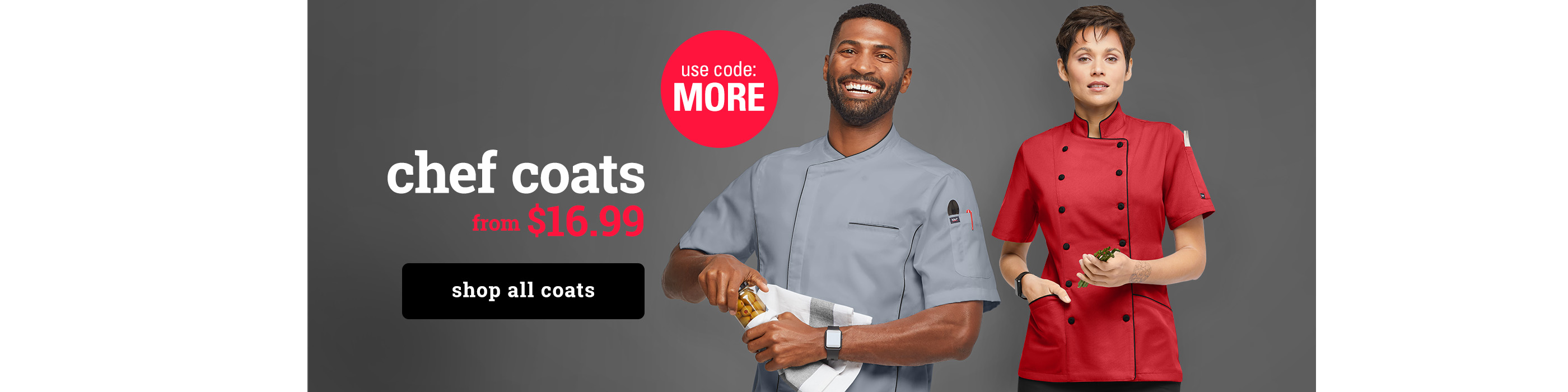 Chef Uniforms, Chef work uniforms and workwear by ChefUniforms.com