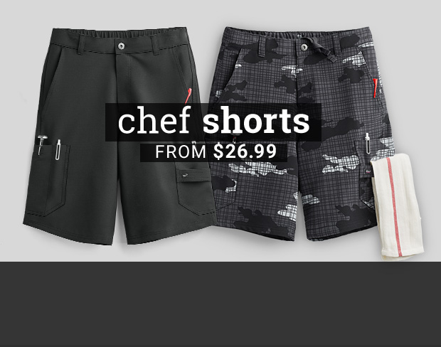 Chef Uniforms, Chef work uniforms and workwear by ChefUniforms.com