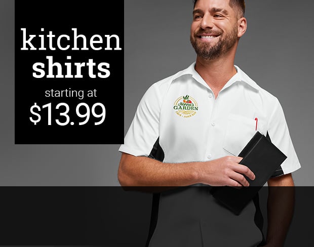 Kitchen Shirts for Men and Women | ChefUniforms