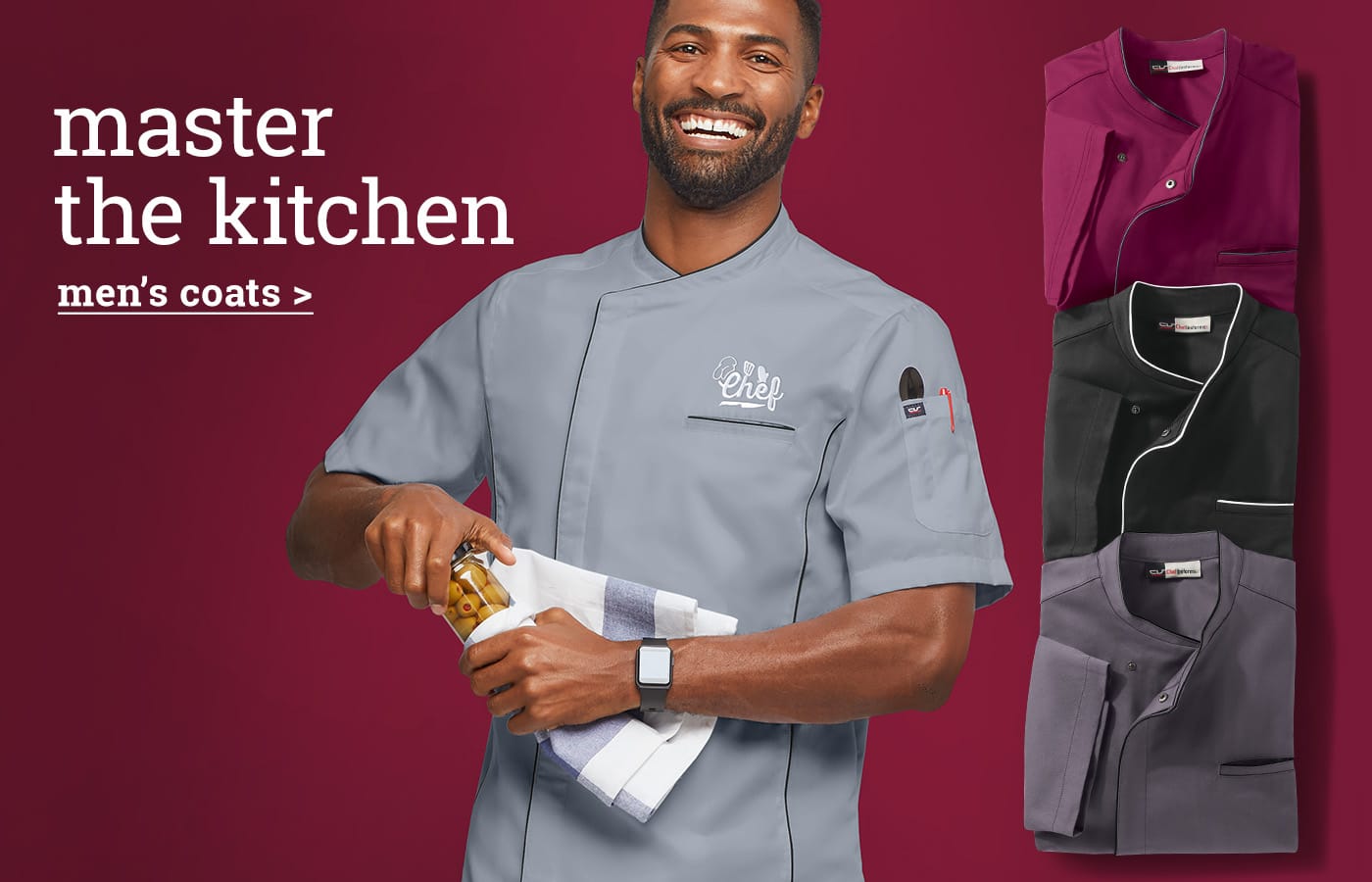 Gran colección de uniformes de chef de calidad única exclusivamente por ...