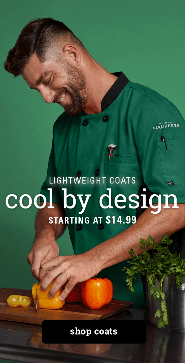 Kitchen Shirts for Men and Women | ChefUniforms